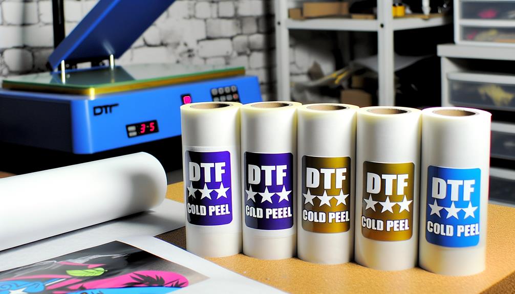 Top 5 Cold Peel DTF Transfer Films – EazyDTF